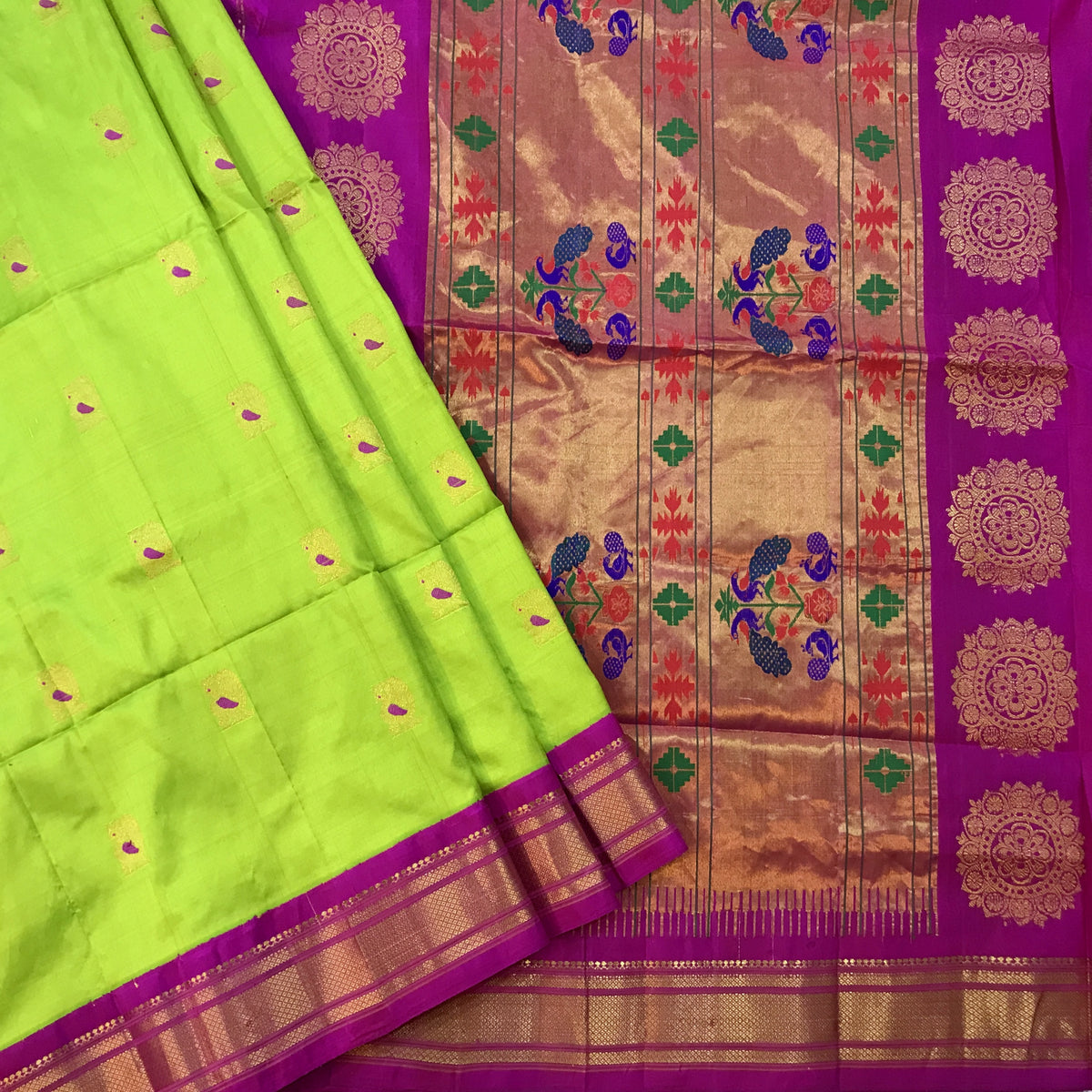 Paithani Kd IP-3-23-679 – Pratha by Kavita Koparkar