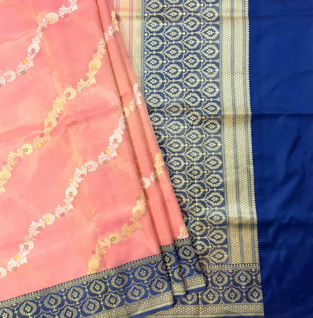 Tissue Linen – Pratha Sarees by Kavita Koparkar