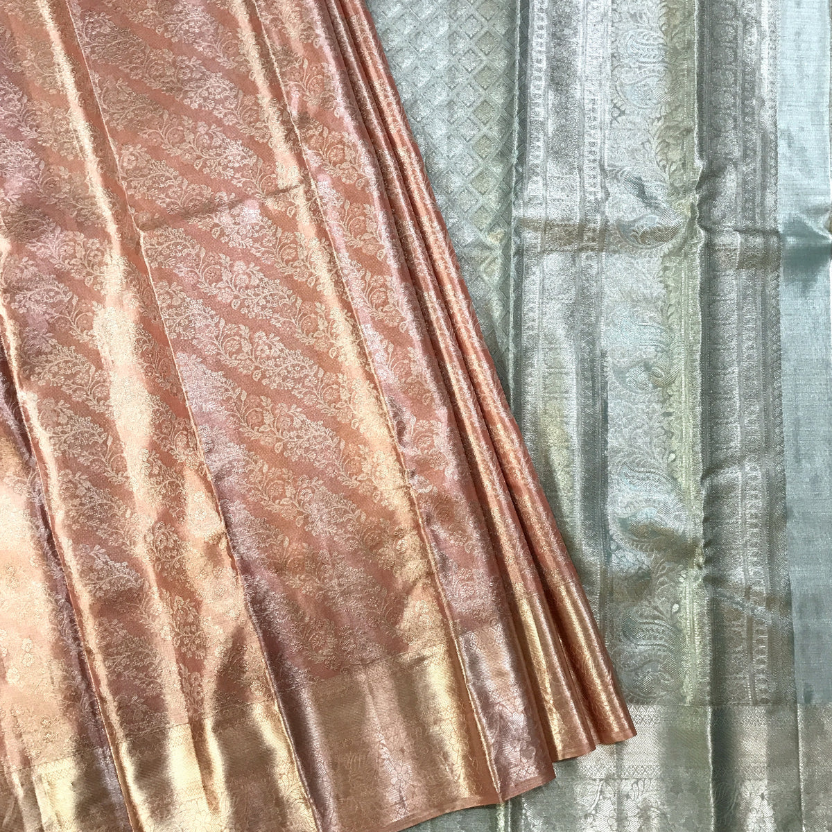 Tissue Kanjeevaram TMK-1-25-383 – Pratha Sarees by Kavita Koparkar