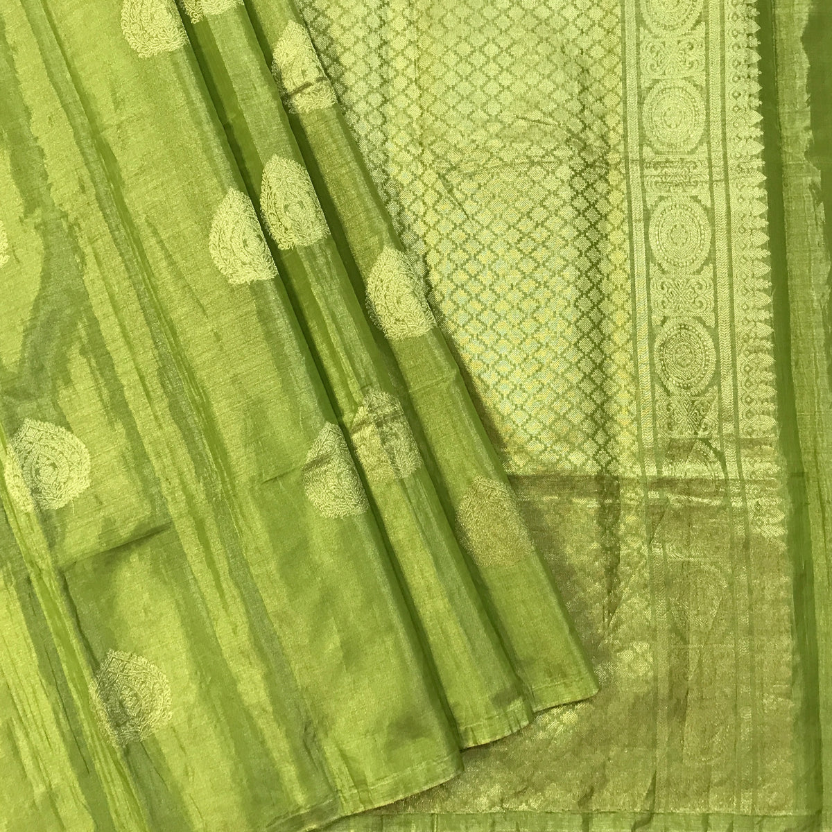 Tissue Kanjeevaram without Border MK-1-22-155 – Pratha Sarees by Kavita ...