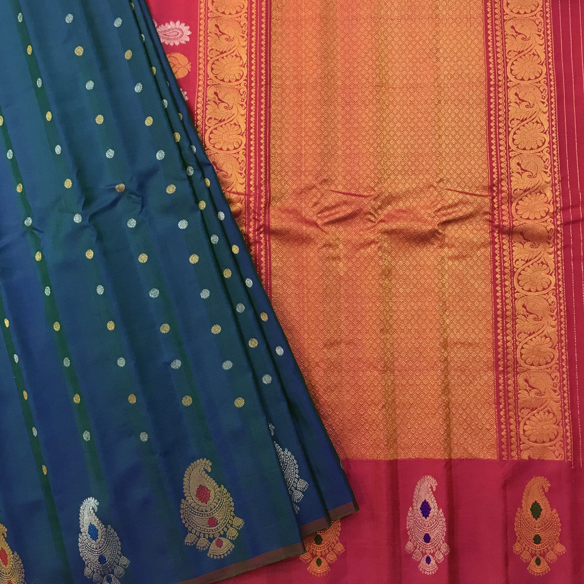 Designer Border Gadhwal GL-1-25-466 – Pratha Sarees by Kavita Koparkar