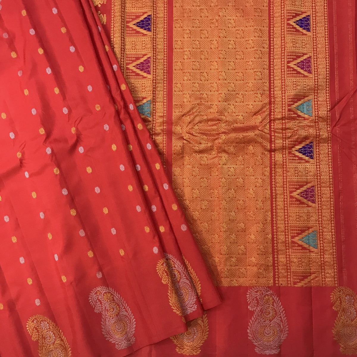 Designer Border Gadhwal GL-1-25-467 – Pratha Sarees by Kavita Koparkar