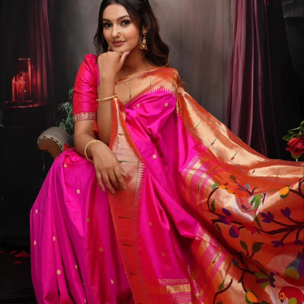 Signature Paithani IPS-2-25-292 – Pratha Sarees by Kavita Koparkar