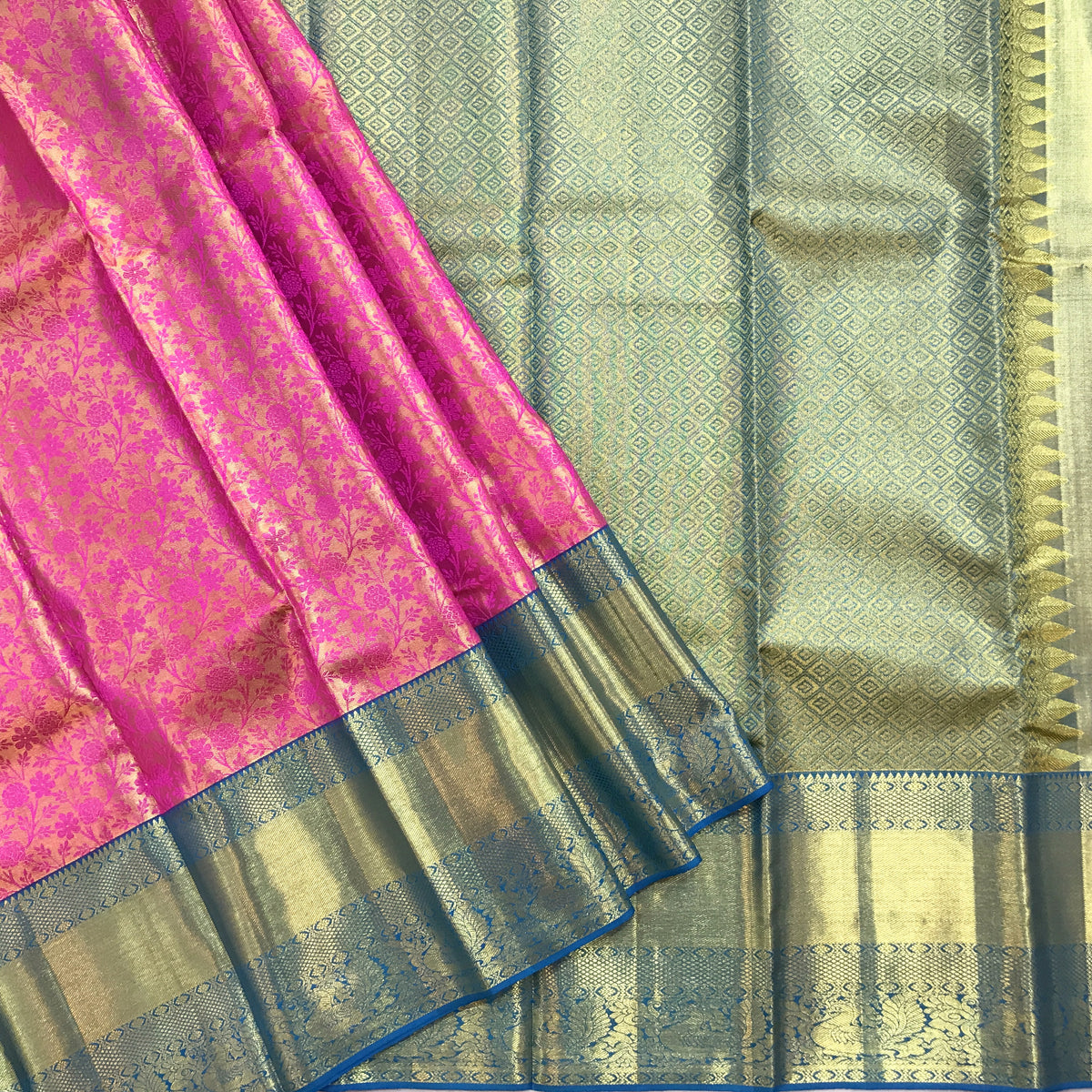 Tissue Zari Kanjeevaram MK-1-23-413 – Pratha Sarees by Kavita Koparkar